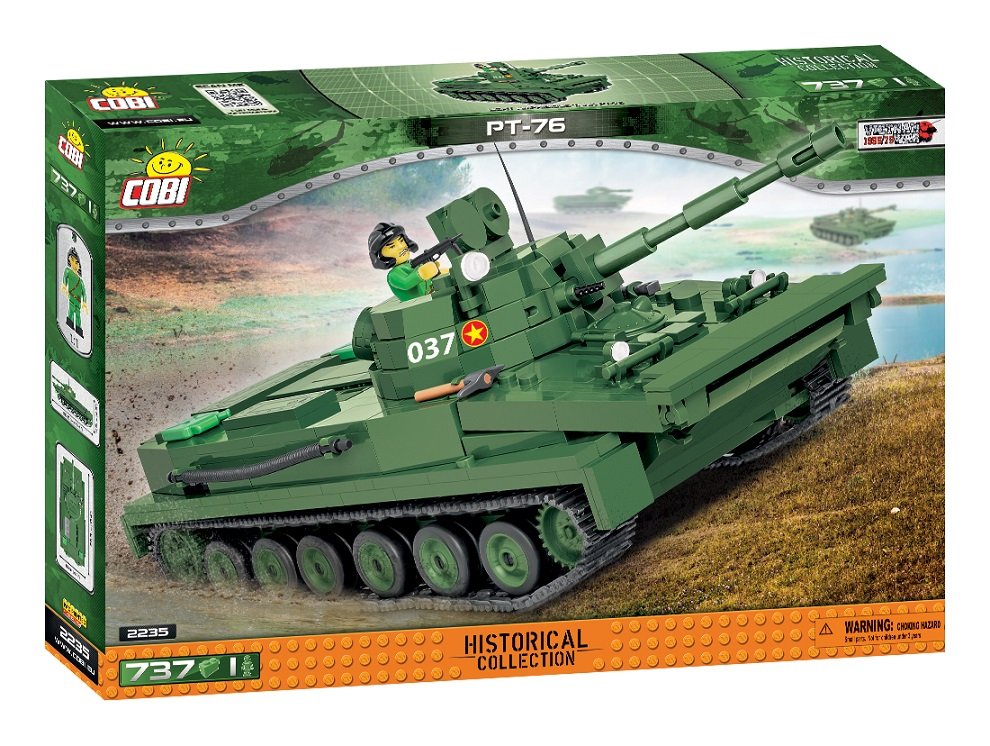 COBI Byggeklodser Vietnam War PT-76 - 737 klodser - Alle COBI ...